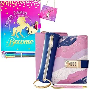 Amazon.com: Life is a Doodle Diary for Girls ages 8-12 - Kids Journals ...