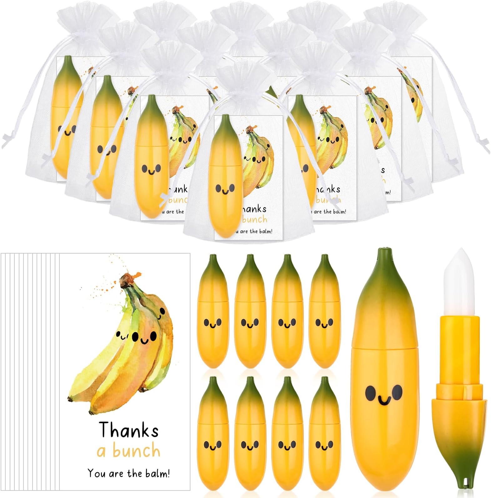 Amazon.com : Swiffen 25 Pcs Employee Appreciation Gifts Mini Lip Balm ...