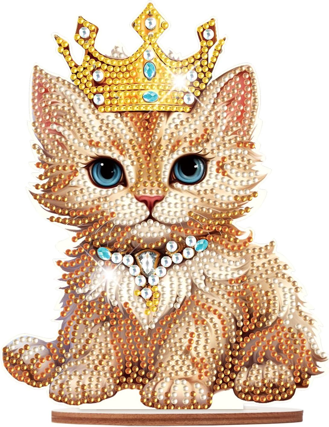 Amazon.com: antor DIY 5D Cat Diamond Painting Desktop Ornament, Animal ...