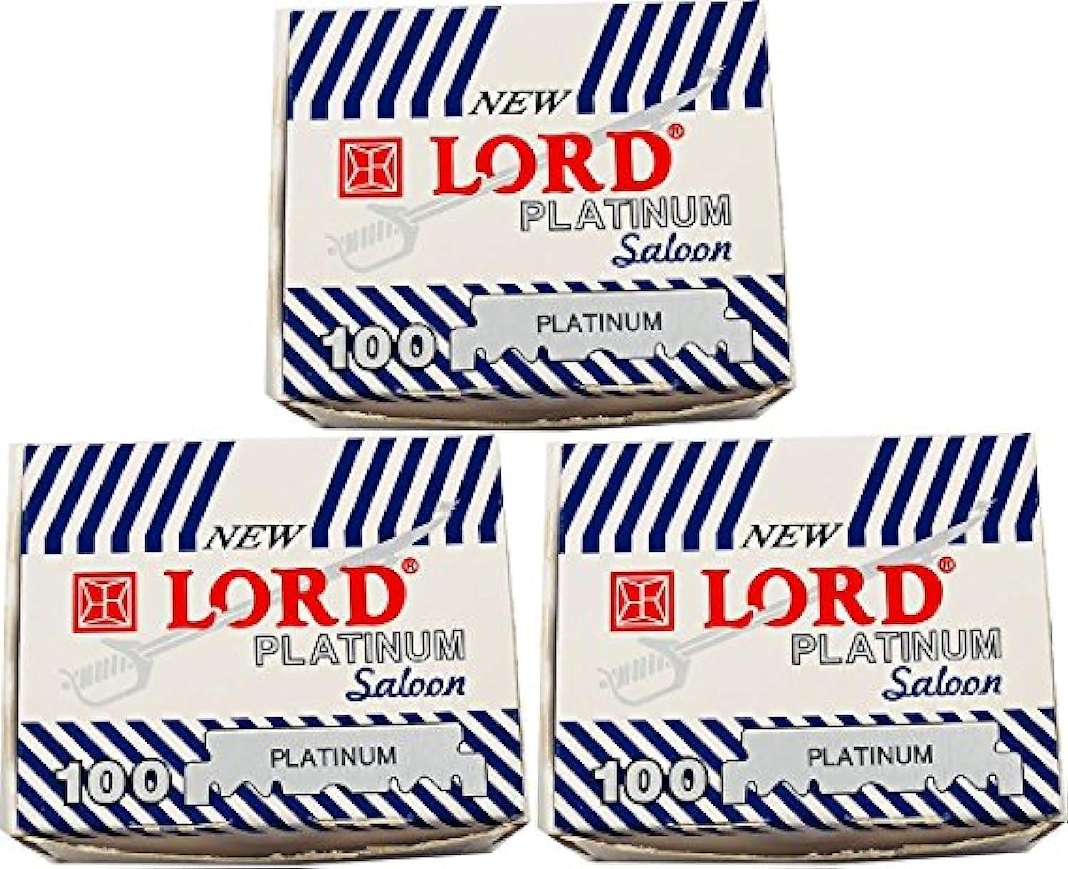 Amazon.com: Lord Platinum Single Edge Razor Blades, 300 blades : Beauty ...