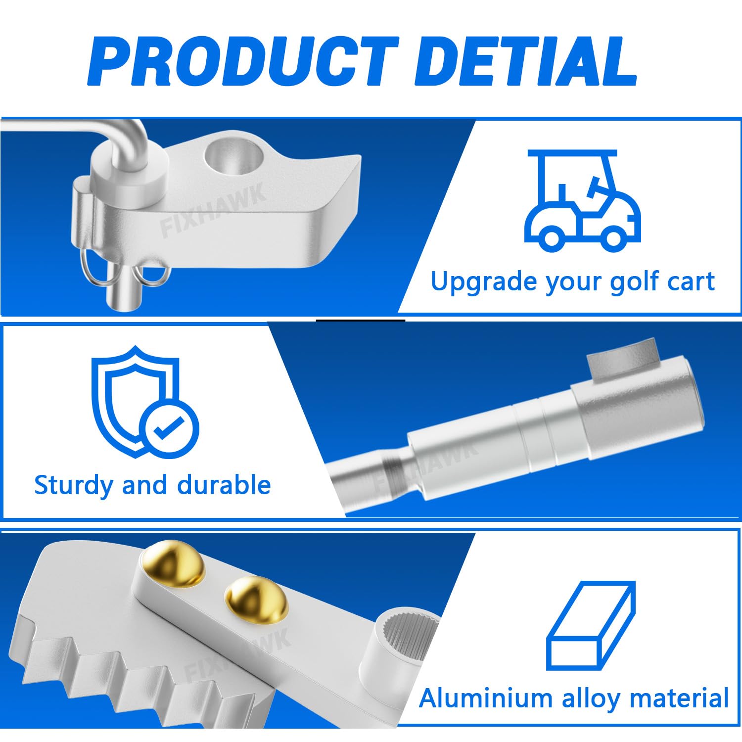 Snapklik.com : Golf Cart Park Brake Latch Kit For Club Car DS ...