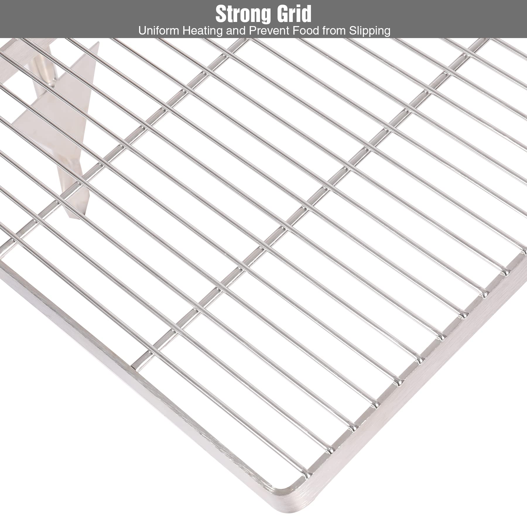 Snapklik.com : REDCAMP Folding Stainless Swivel Campfire Grill Grate ...