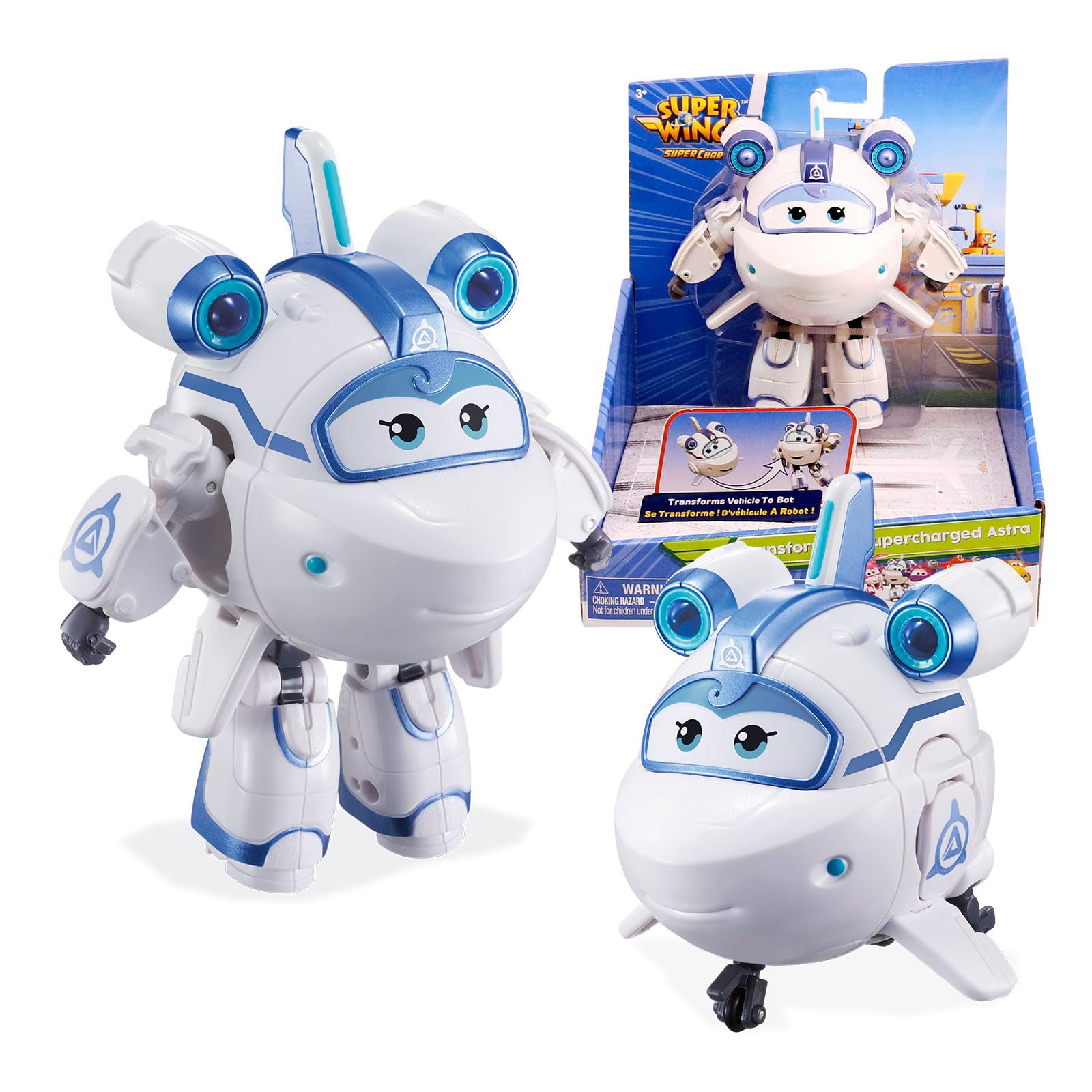 Amazon.com: Super Wings Transformer Toys 5" Action Figure Supercharged ...