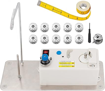 Amazon.com: SolidGnik Bobbin Winder, Automatic Bobbin Winder for Sewing ...