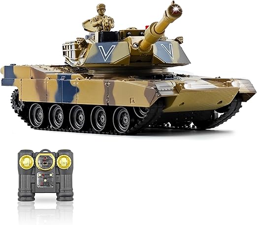 Amazon.com: Remote Control Tank for Boys,RC Tank,Alloy Material with ...