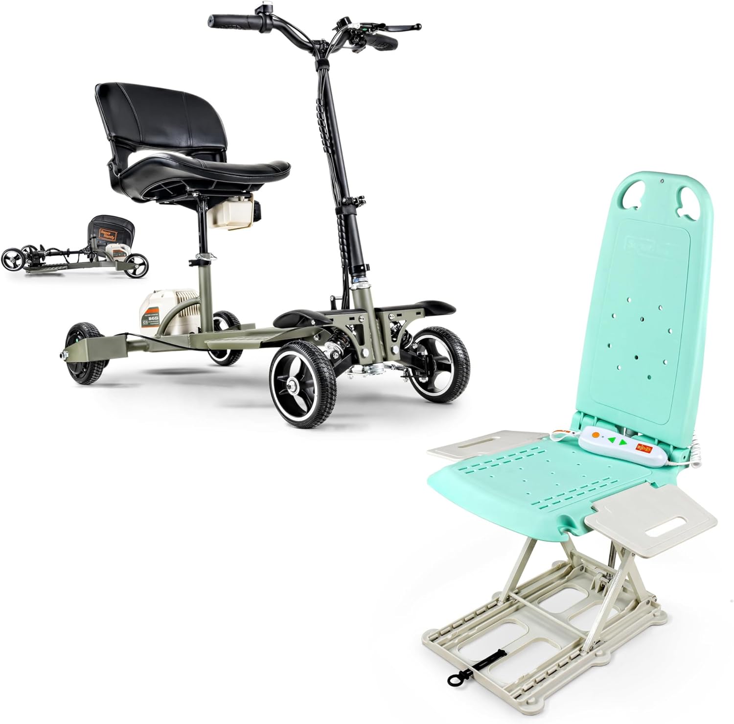 Amazon.com: SuperHandy Passport Pro Mobility Scooter - Foldable ...