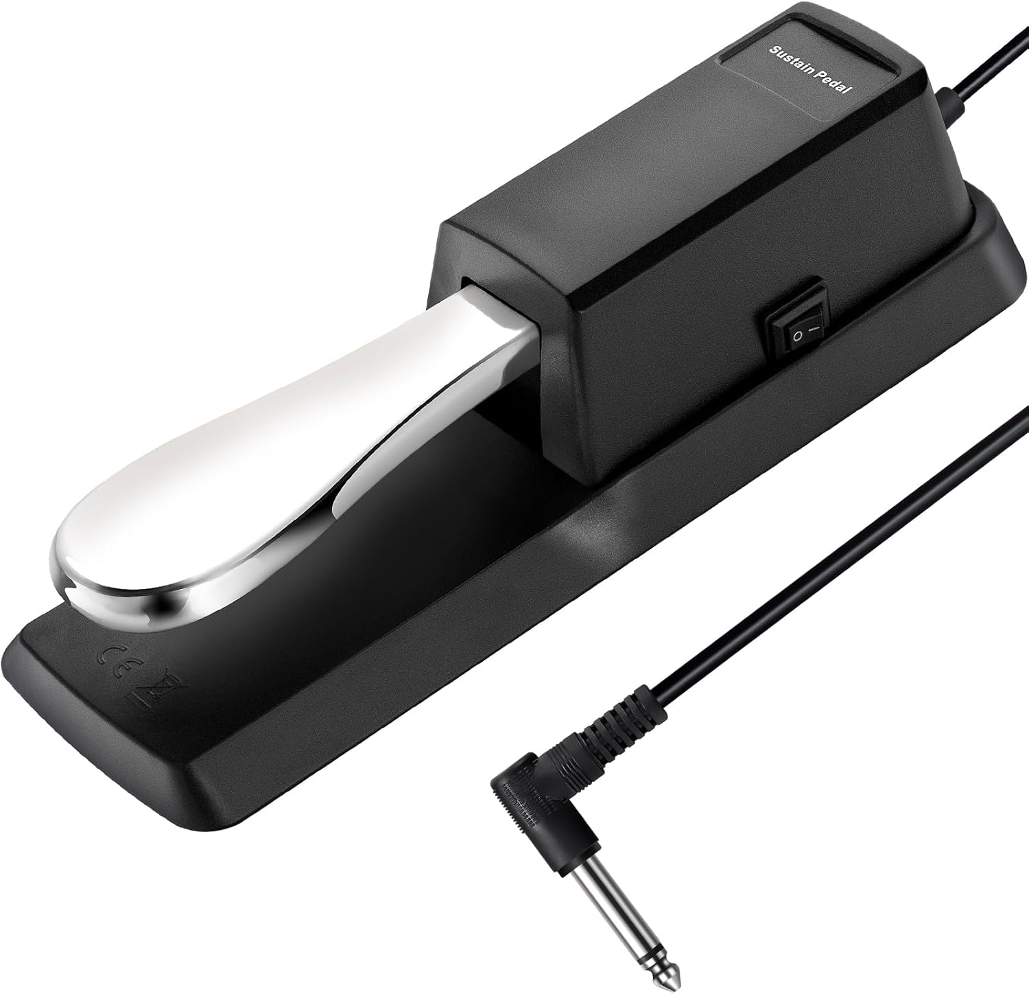 Amazon.com: Fansjoy Sustain Pedal for Keyboard, Universal Piano Pedal ...