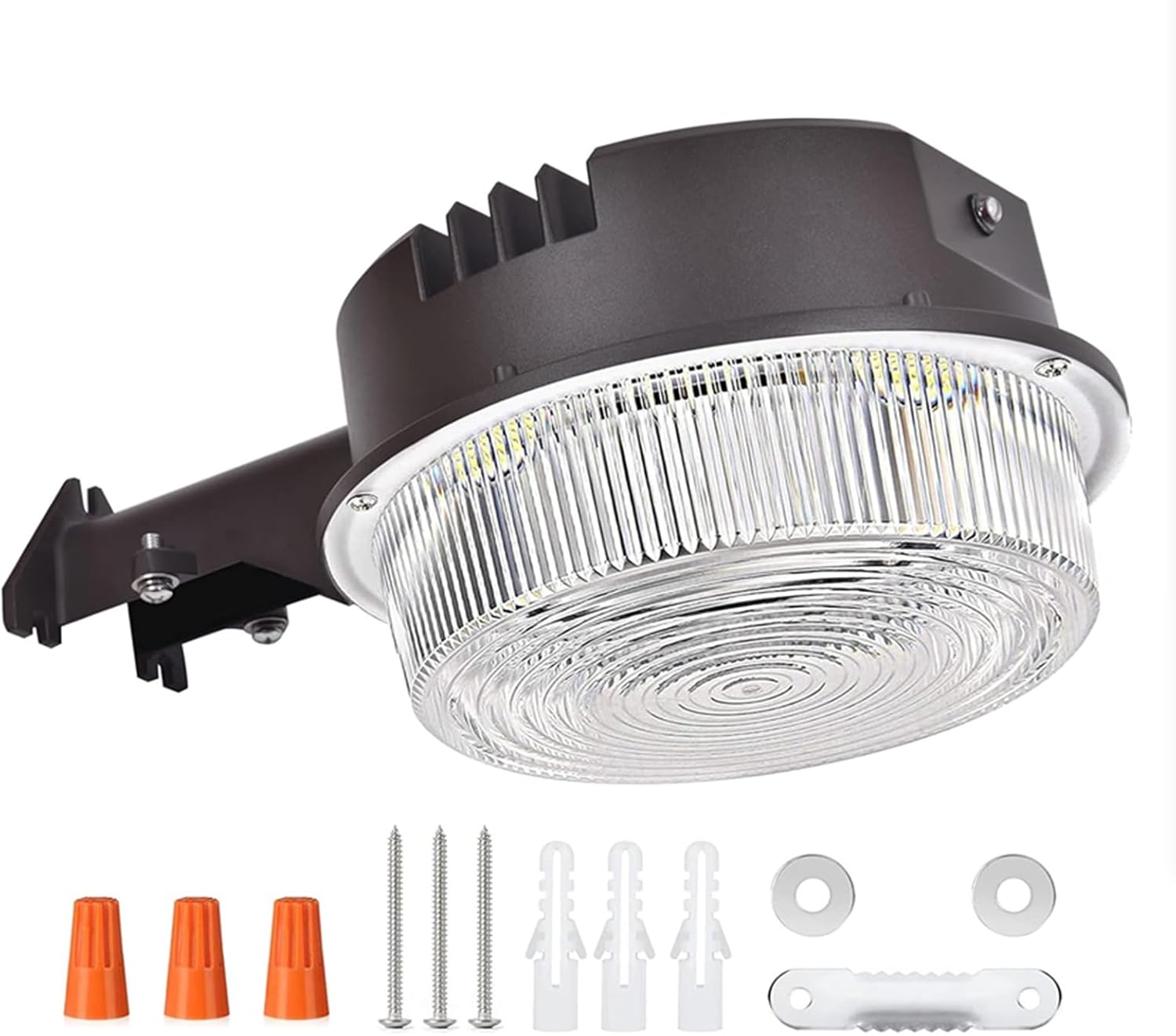 Paktonvo LED Barn Light 40W, 5000K Daylight 5200LM Dusk to Dawn LED ...