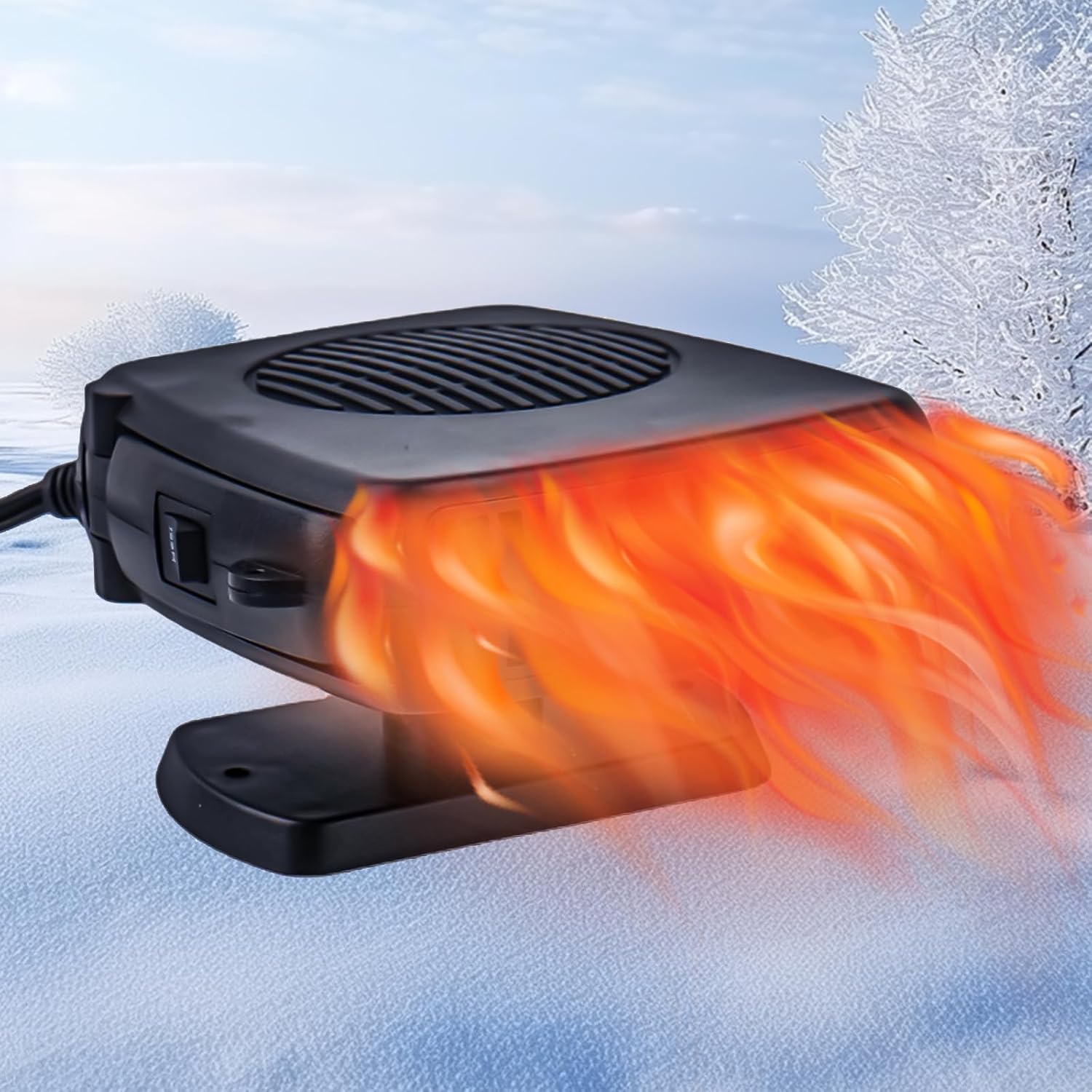 Amazon.com: MEIDAYAI Car Heater 12V 200W, Fast Heating Defroster for ...