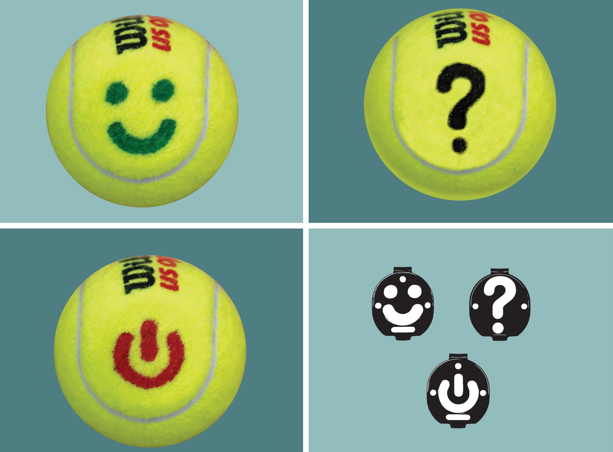 Vlag Tennisbal Emoji