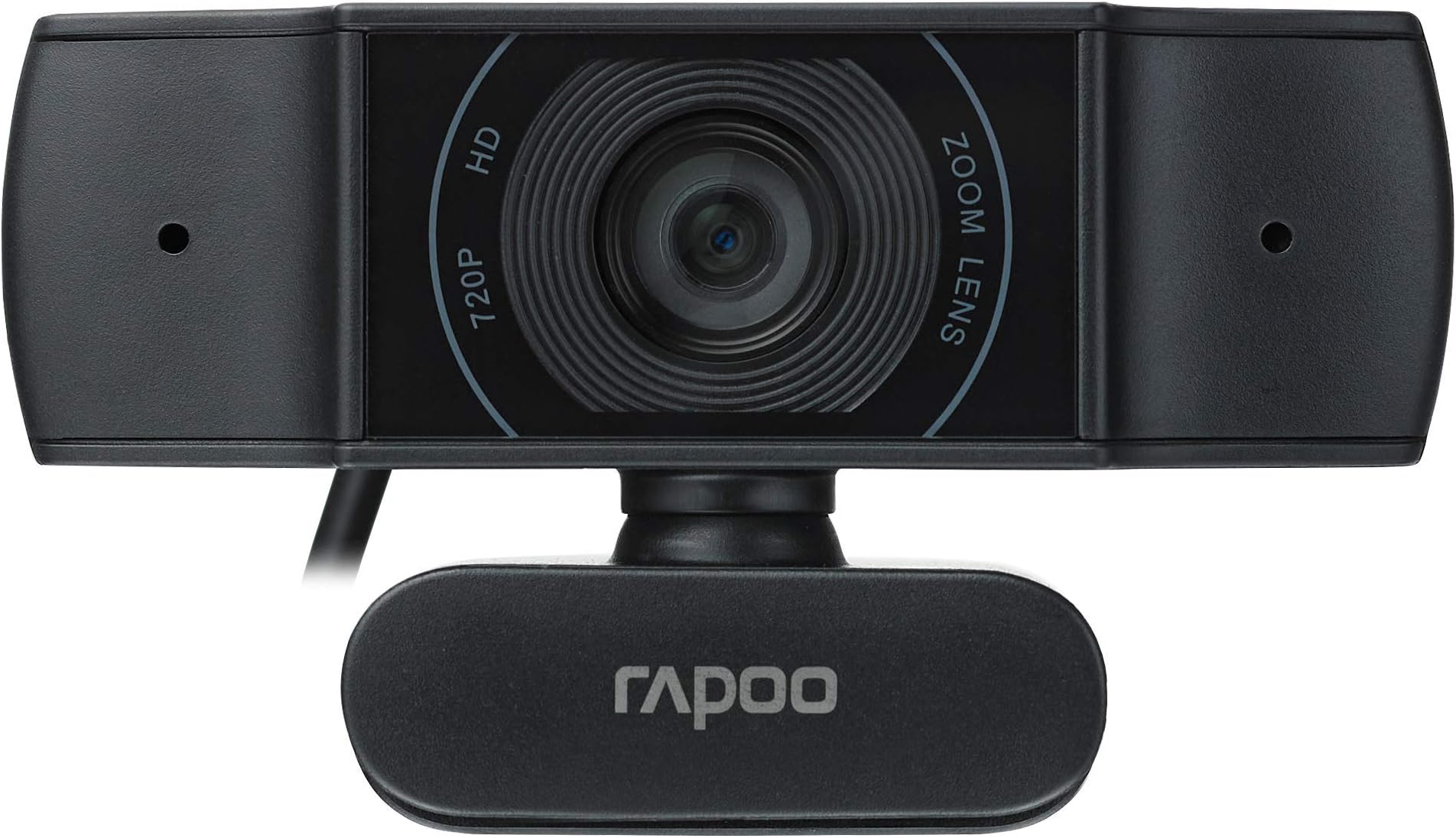 RAPOO C200 720P HD Webcam with Microphone, USB Computer Camera, Dual ...