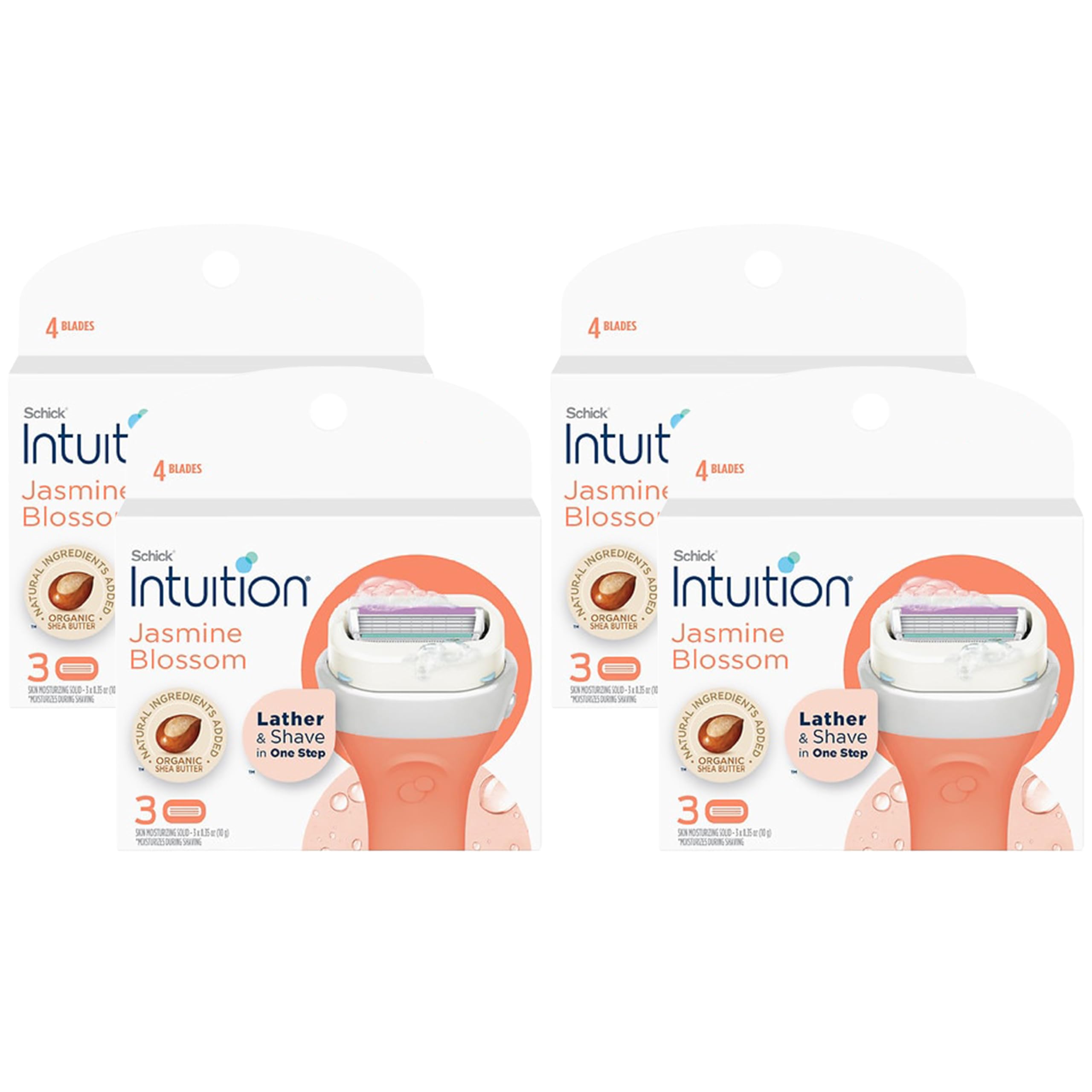 Amazon.com: Schick Intuition - Lather & Shave In One Stop - Jasmine ...
