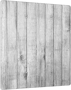 Gray Wood Texture Pattern Farmhouse Double Blank Outlet Covers Wall ...