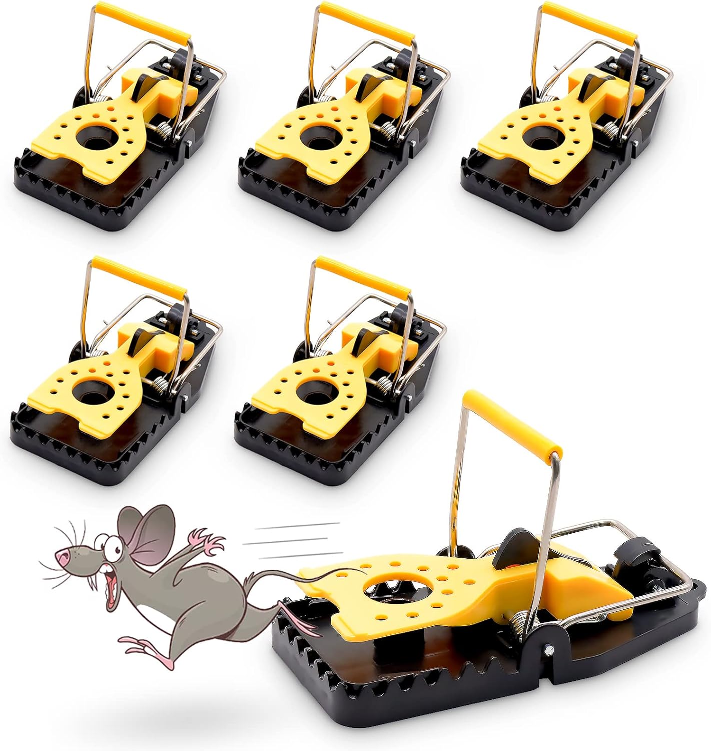 Amazon.com : NeaLia Reusable Mouse Traps for Home Indoor Outdoor Use ...
