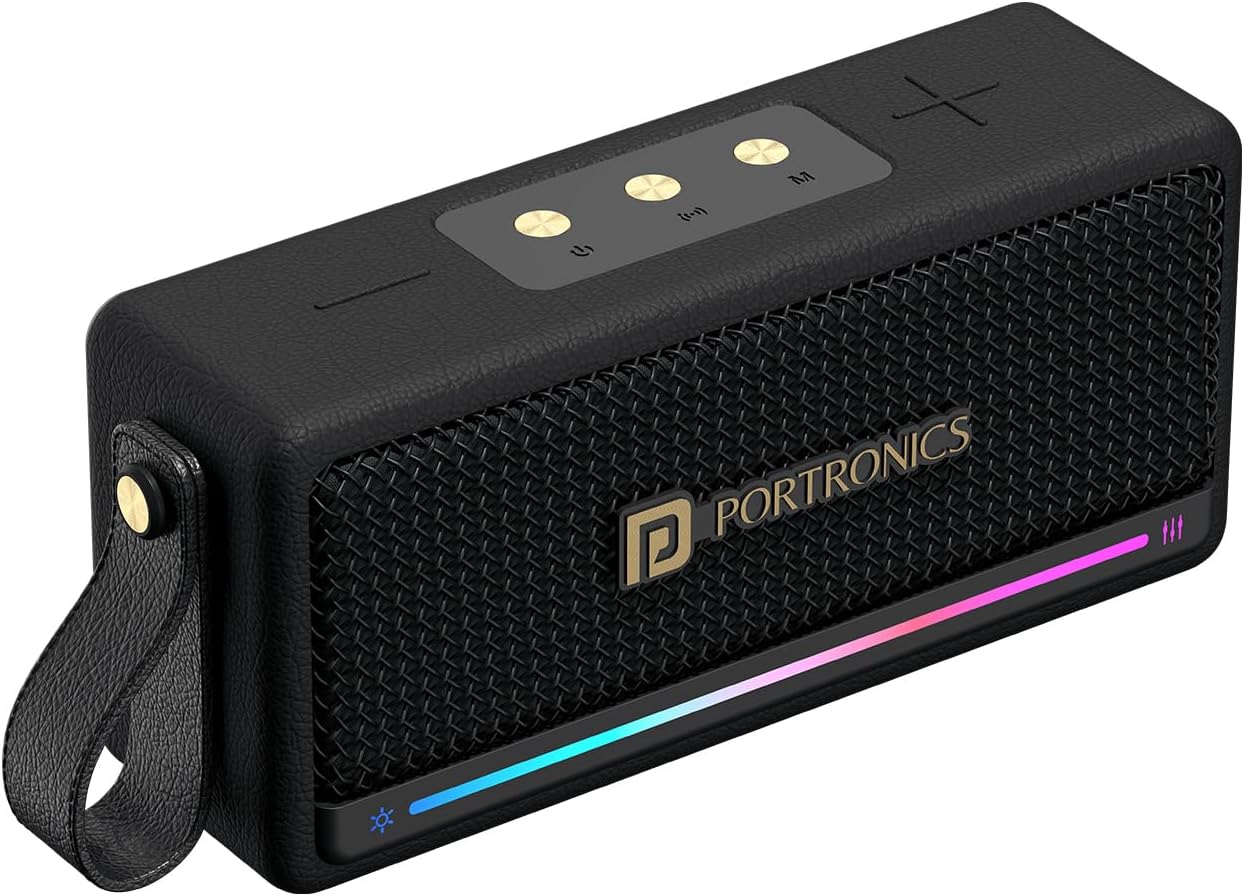 Portronics Harmony Mini 25W HD Premium Portable Bluetooth Speaker with ...