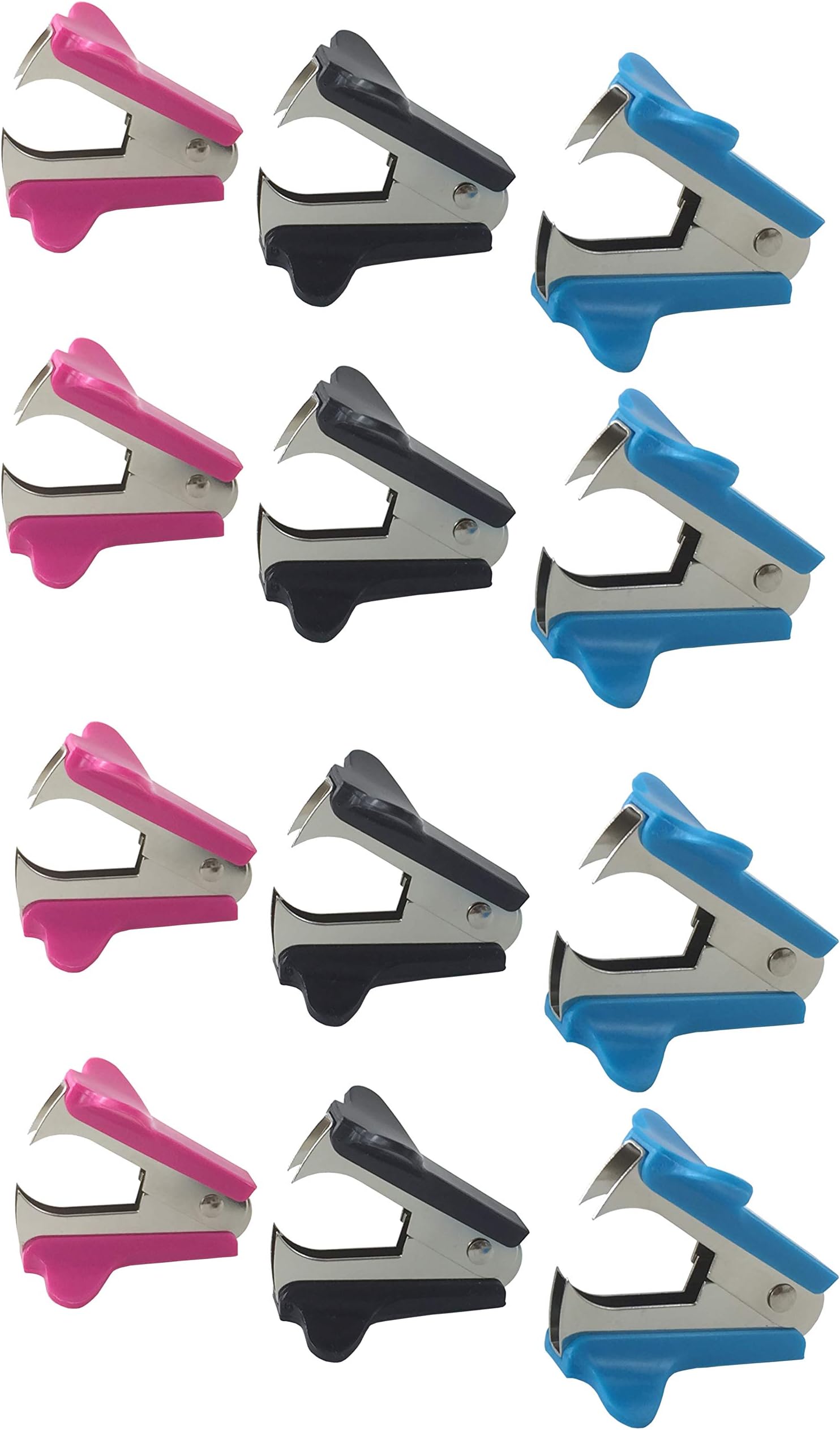 Amazon.com : Clipco Staple Remover (6-Pack) (Assorted Colors 3 ...