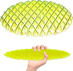 Stretchy Worm Fidget Toy,Green Popping Worm, Sensory Stress Relief Toy ...