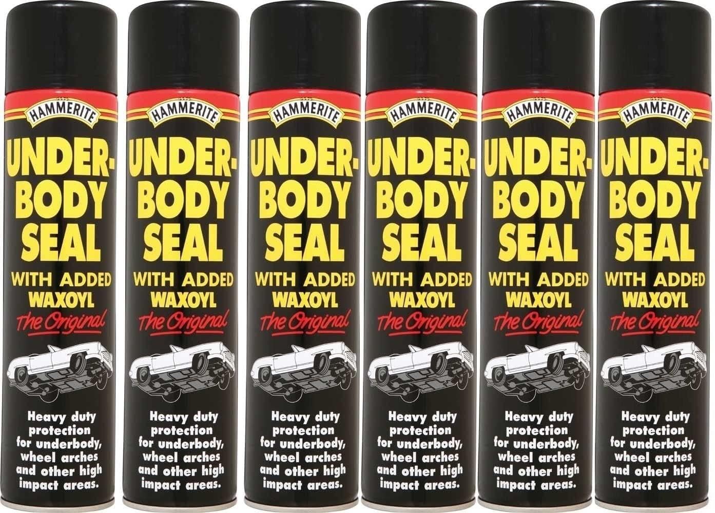 Hammerite Stone Chip Shield. Spray Shield Underseal Metal Paint for ...