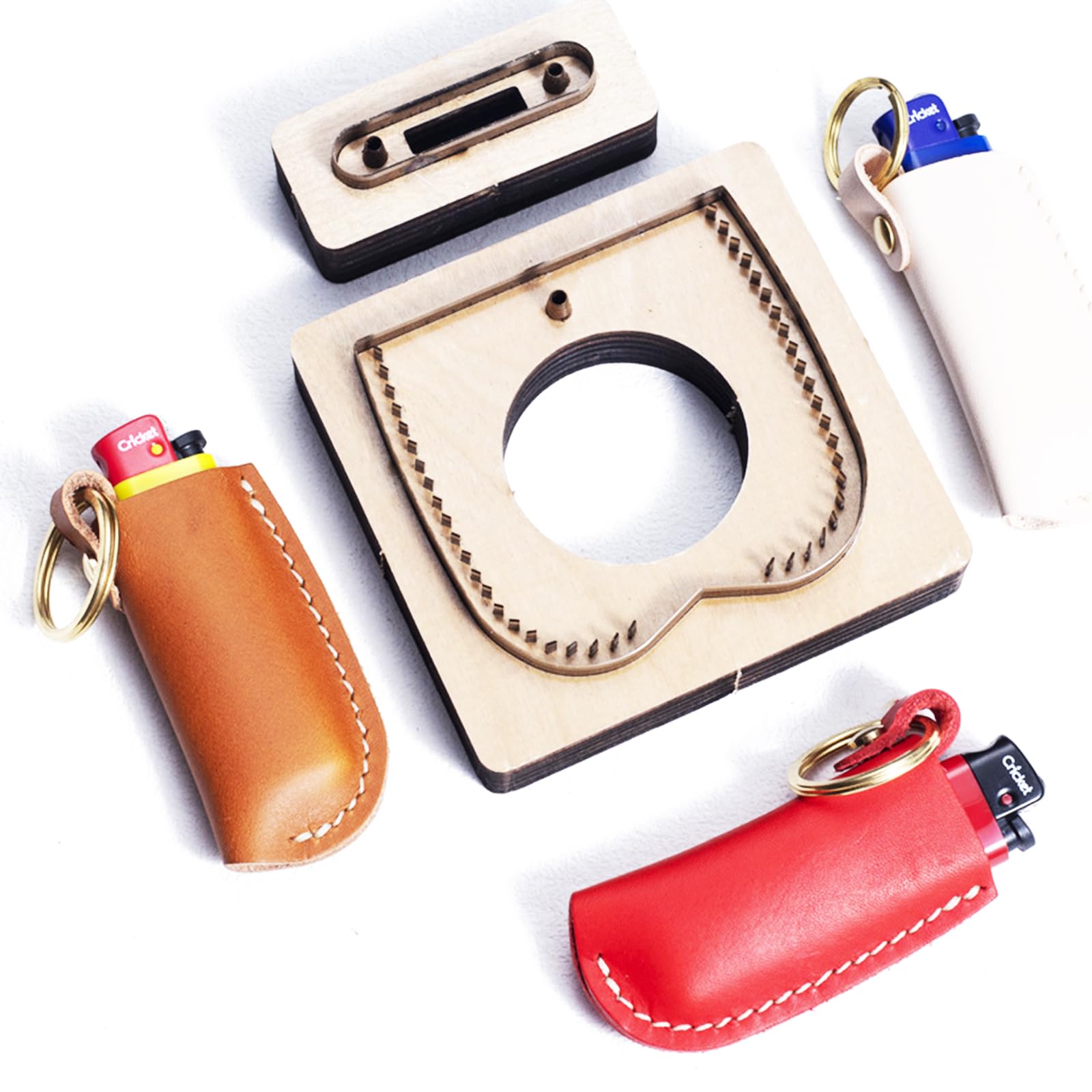 Amazon.com : Leather Cutting Die,Leather Lighter Locators Cutting Mold ...