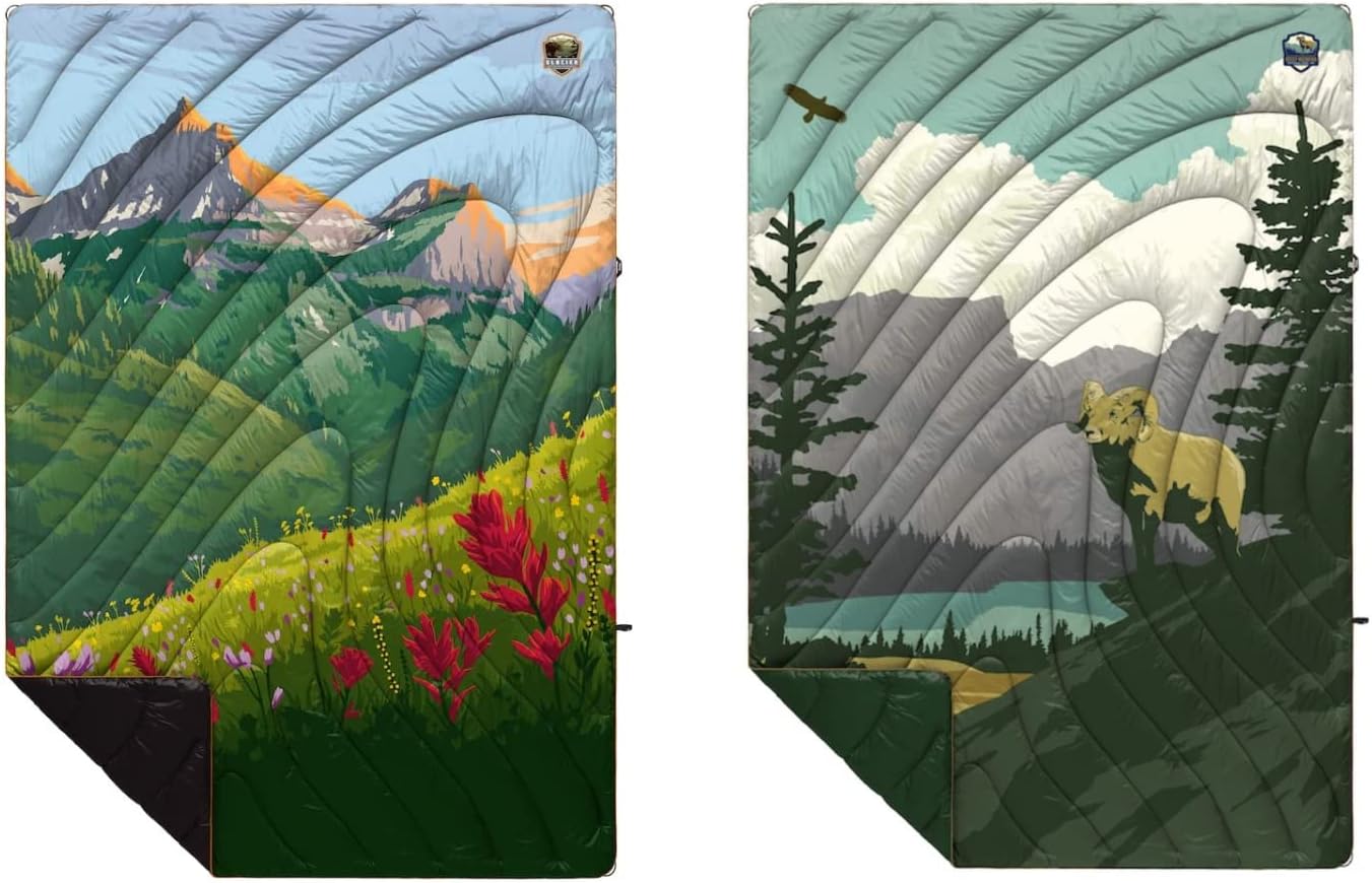 Rumpl National Parks Puffy Outdoor Blanket at Jake Town blog