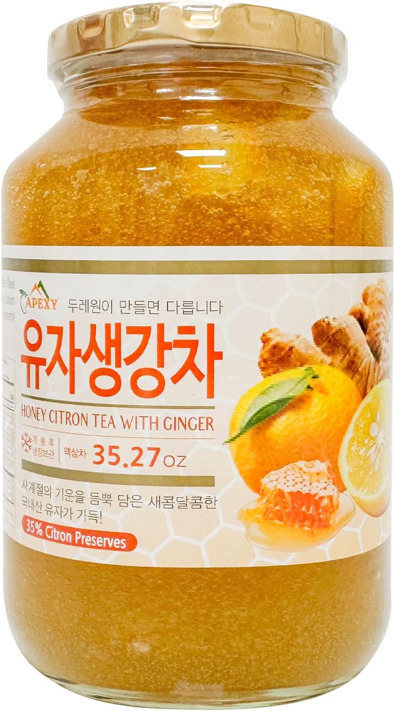 Amazon.com : Yuzu&Honey 1000g(35.3oz) 杉養蜂園 Sugi Bee Garden : Grocery ...