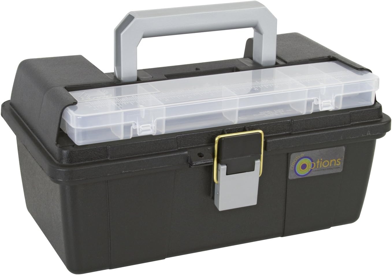 Amazon.com: Creative Options Grab N Go Art Box with Lift Out Tray and ...