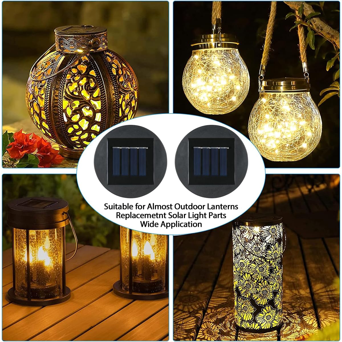 Outdoor Solar Lamp Replacement Parts Led Flood Light Solar Outdoor