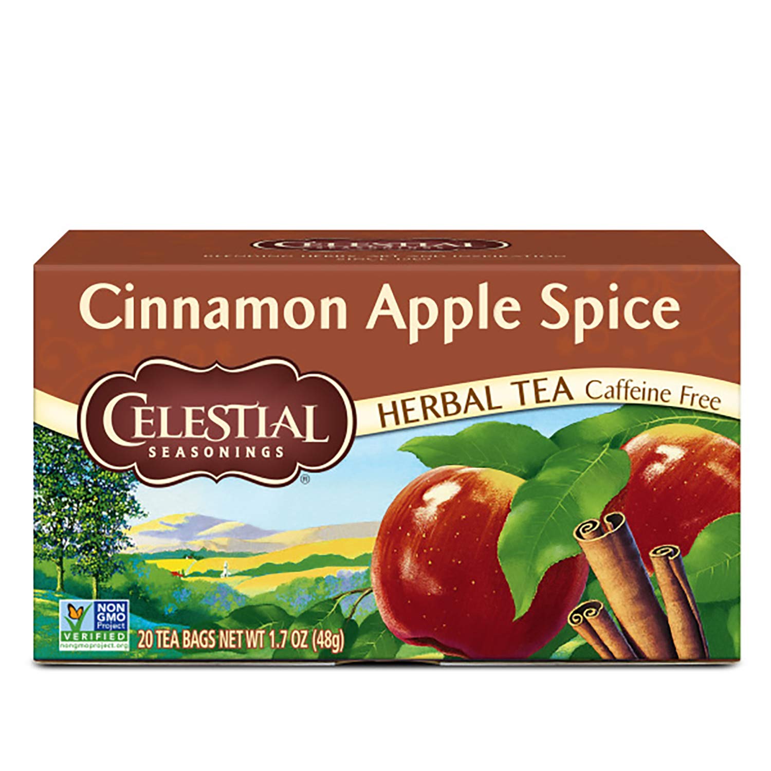 Amazon.com : Celestial Seasonings Herbal Tea, Cinnamon Apple Spice ...