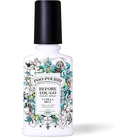 Amazon.com: Poo-Pourri Before-You- go Toilet Spray, 4 Fl Oz, Vanilla ...