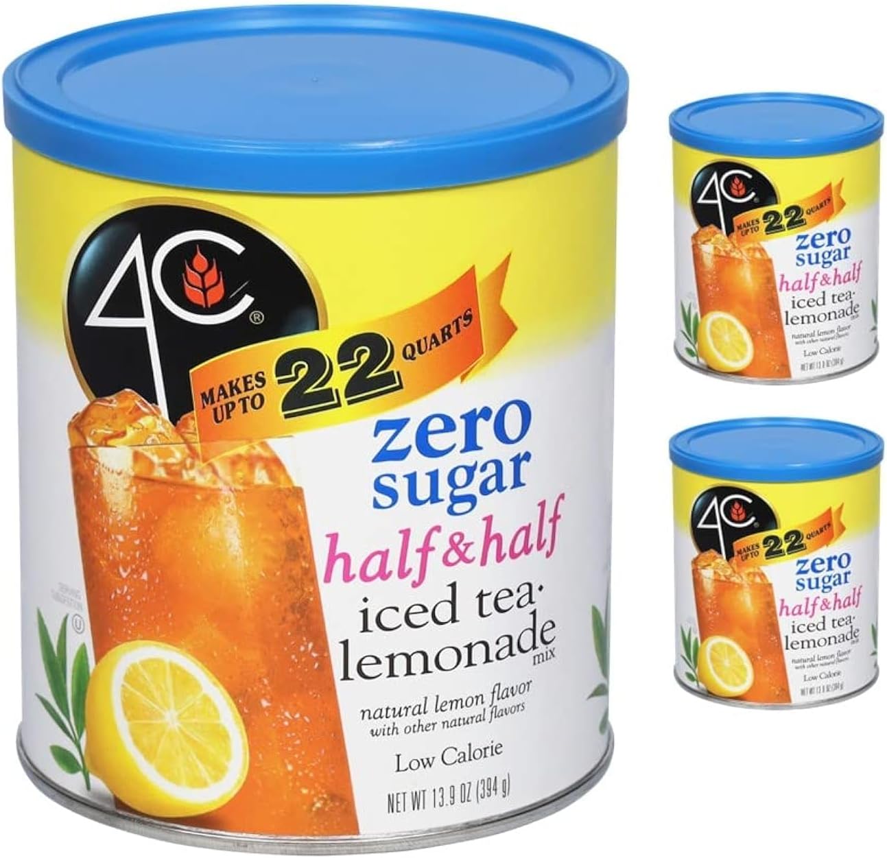 Amazon.com : Arnold Palmer Half & Half Mix - 1/2 Tea and 1/2 Lemonade ...