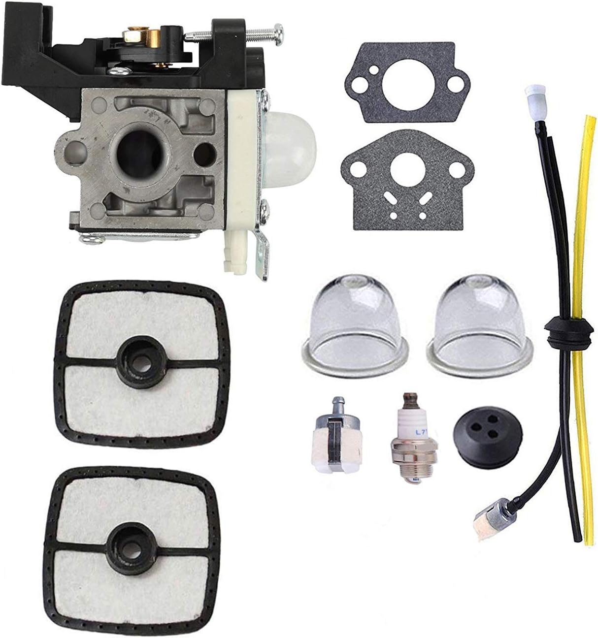 Amazon.com: New RB-K93 Carburetor for ZAMA Parts Trimmer SRM225 Tune Up ...