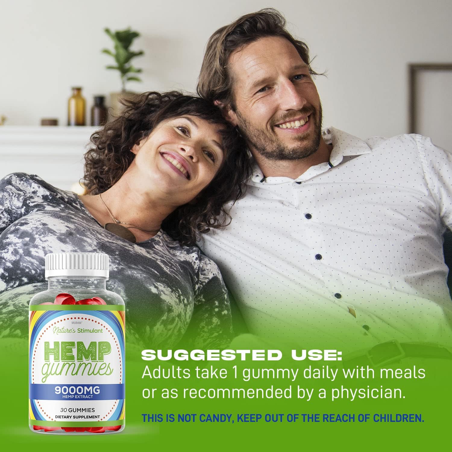 Gomitas de cáñamo estimulante de la naturaleza Nature S cáñamo Gummys ...