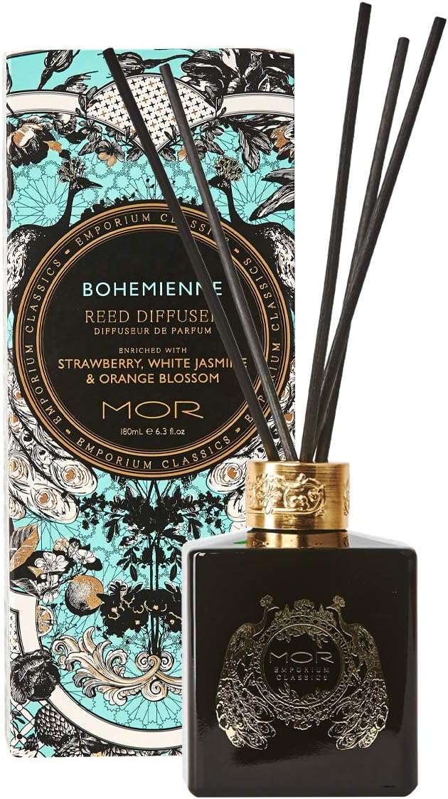 MOR Boutique Emporium Classics Bohemienne Reed Diffuser Kit, 180ml ...