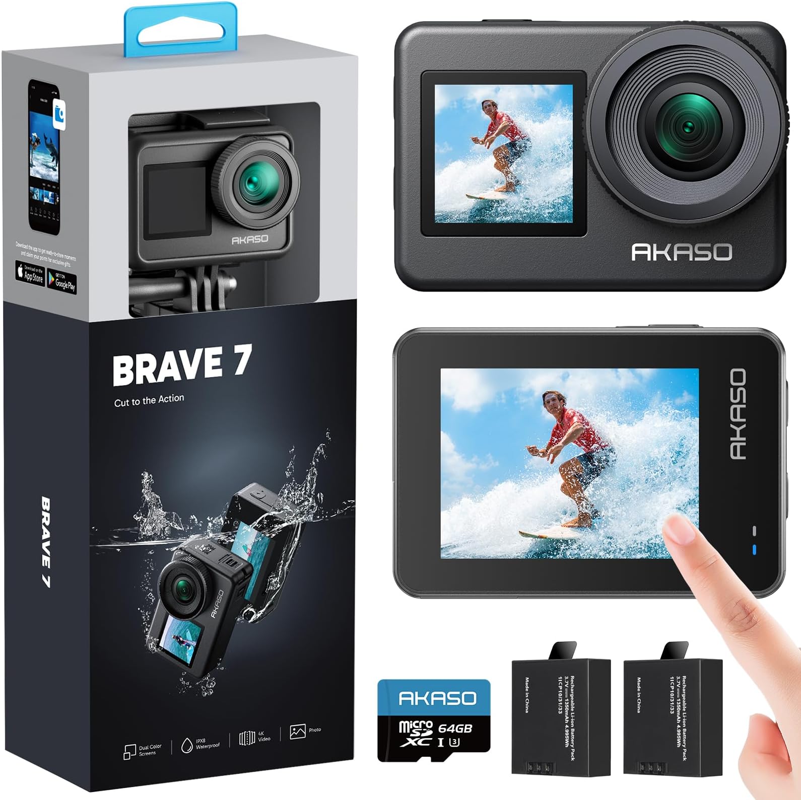 GoPro HERO - Compact Waterproof Action Camera with 4K Ultra HD Video ...