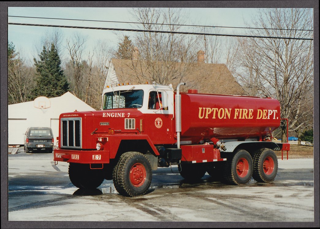 Buy Upton MA FD International Paystar 5000 Water Tanker Engine #7 fire ...