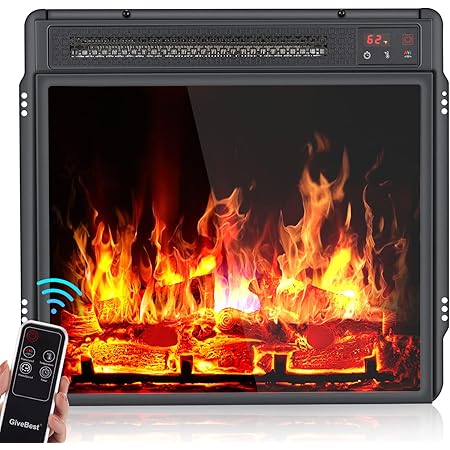 Amazon.com: ClassicFlame 18" Infrared Quartz Electric Fireplace Insert ...
