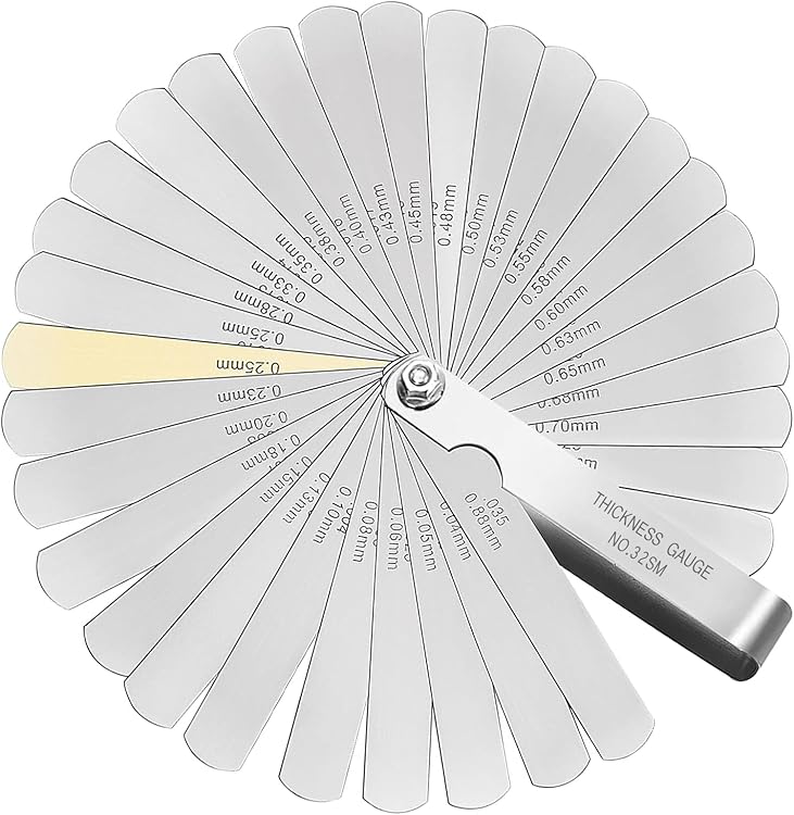 Feeler Gauges 32 Blades 0 04 0 88 Mm 0 | Desertcart Philippines