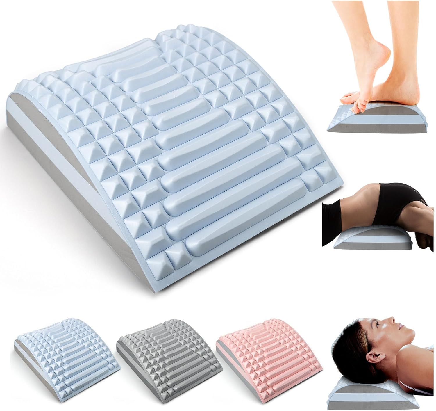 Amazon.com: Timgle Back Stretcher Back Neck Cracker for Lower Back Pain ...