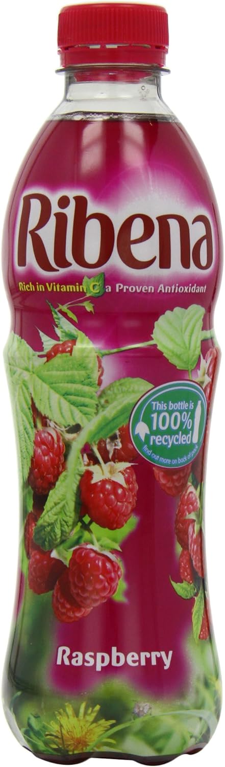Ribena Raspberry Juice 500 ml (Pack of 12) : Amazon.co.uk: Grocery