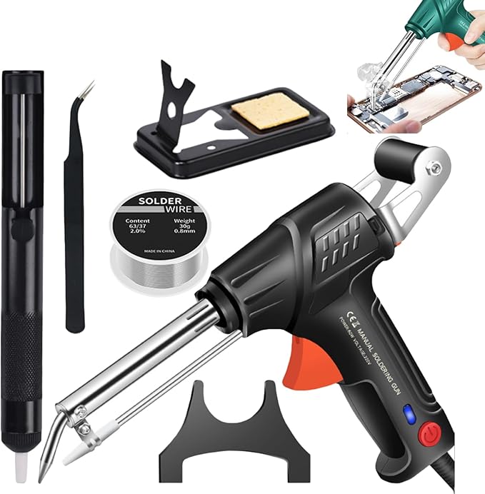 Amazon.com: Ayyecoeeye Welding Gun, Internally Heated Industrial Laser ...