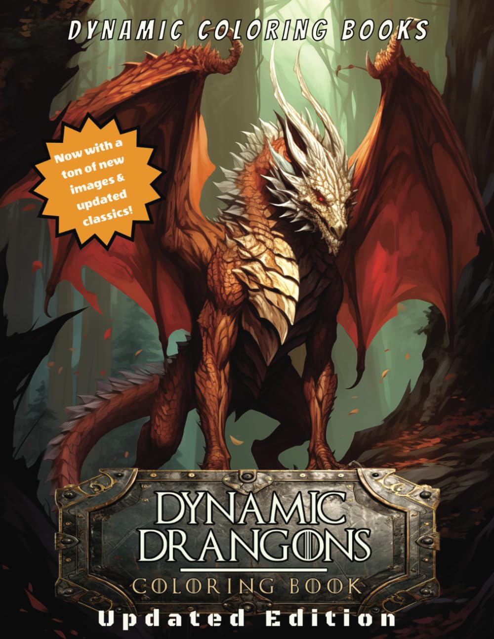 Amazon.com: Dynamic Dragons: Coloring Book: 9798867049713: Fisher, Eric ...