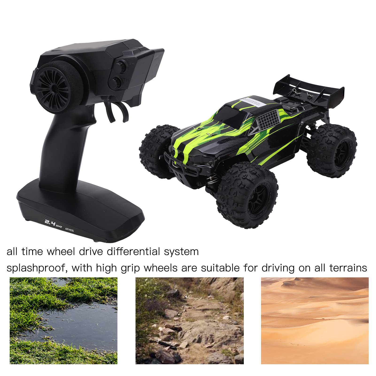 Hey! Play! Remote-Control Monster Truck HW4200017 The Home, 57% OFF