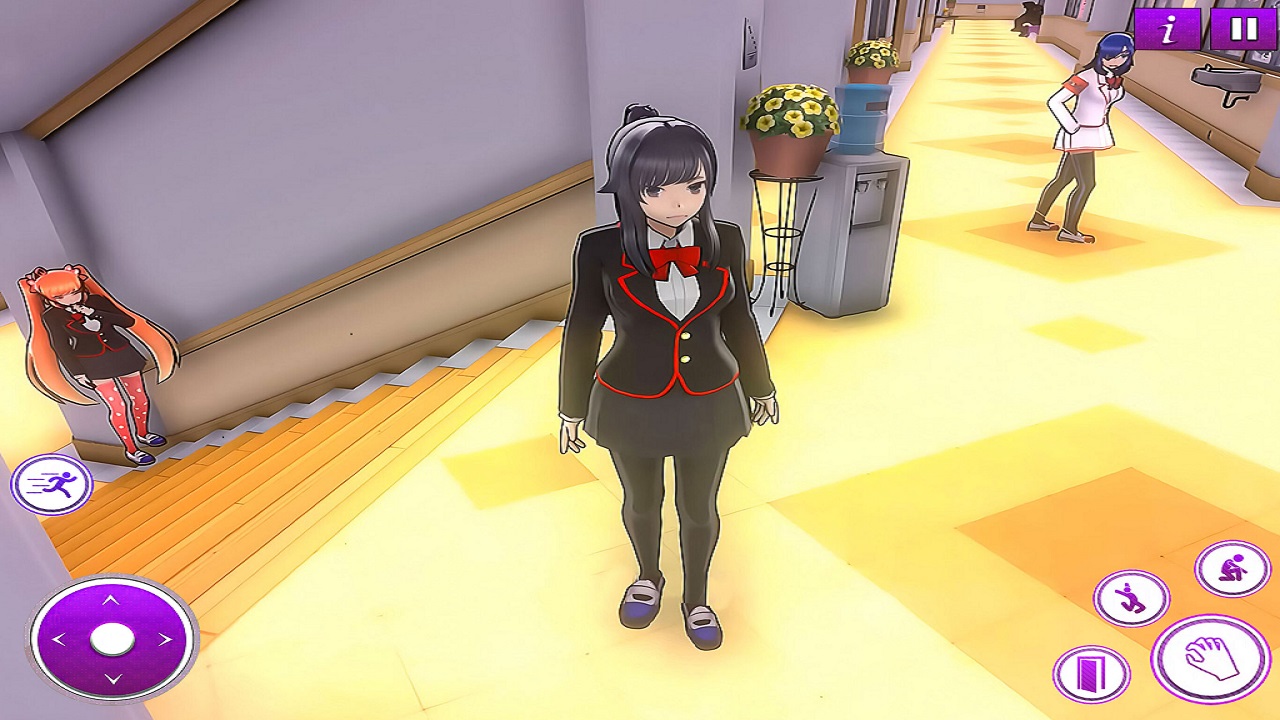 Anime Girl High School Girl Fun Life Simulator Game 3D - App on Amazon ...