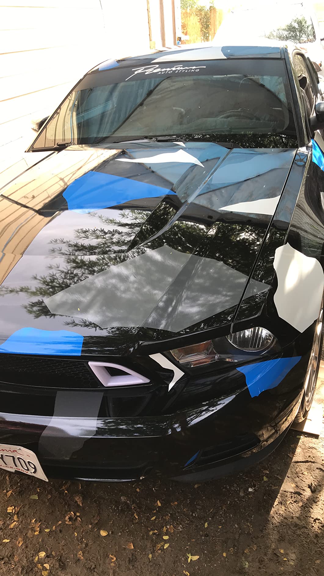 $2/mo - Finance VVIVID+ Smurf Blue Gloss Vinyl Car Wrap Film 1 Foot x 5 ...