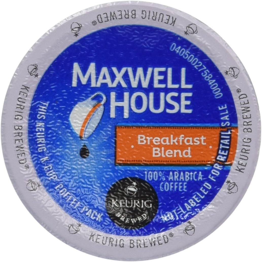 Amazon.com: Maxwell House Breakfast Blend K-Cups (12-Count Box) (Pack ...
