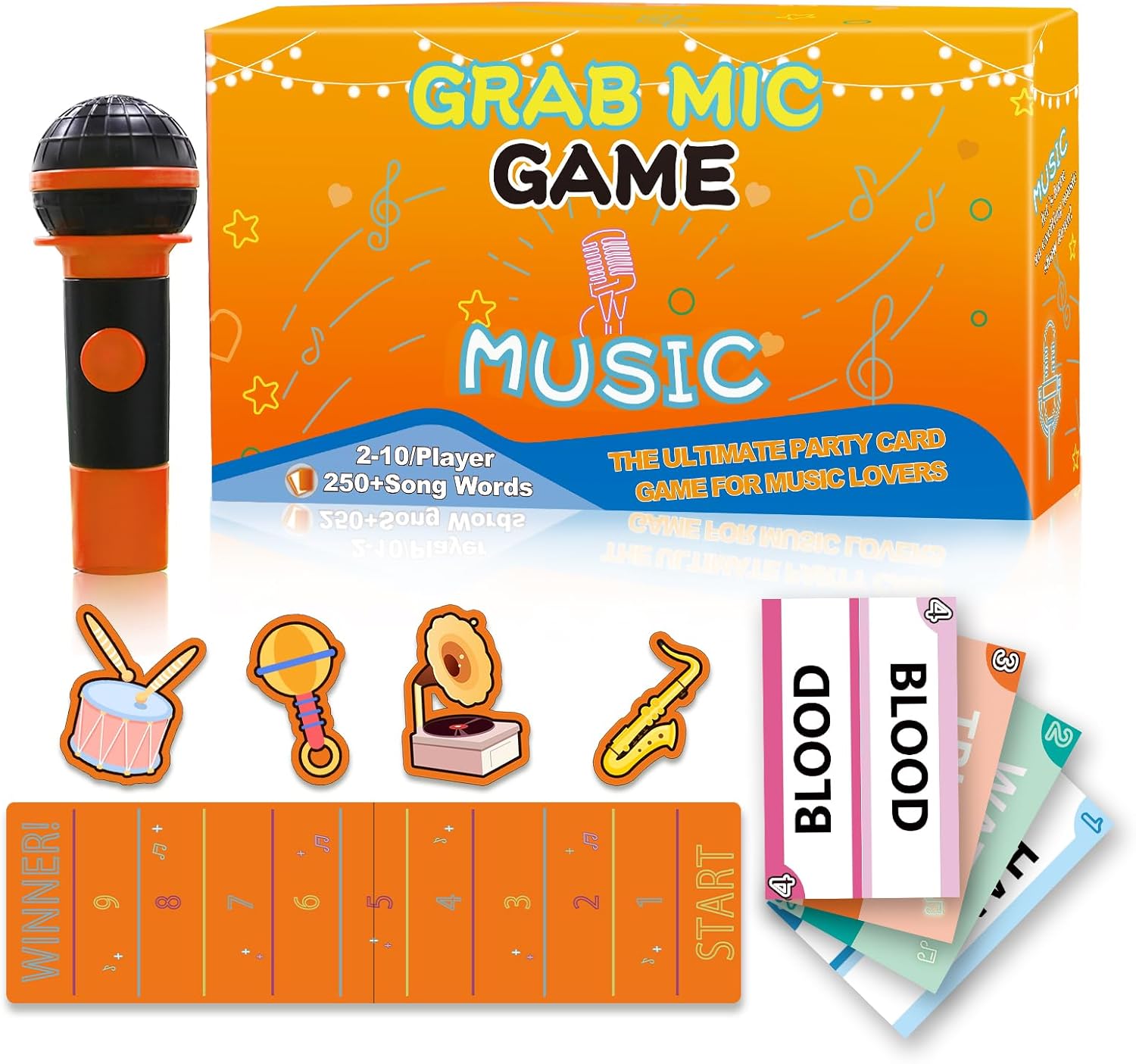 Amazon.com: Grab Mic Game 2025 New Family Karaoke Party Game, Mic ...