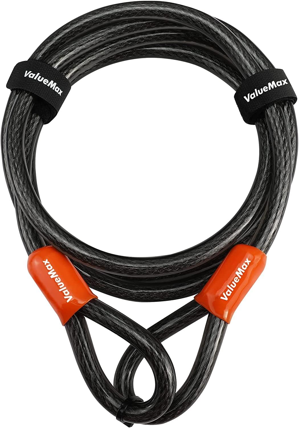 Master Lock 72DPF Steel Cable with Looped Ends, 15 ft. Long, 1 Pack ...