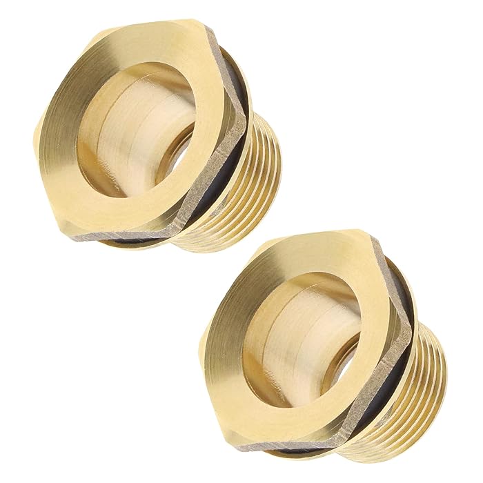 Buy 2pcs I/2 inch Male Thread Brass Connector for Water Tower Outlet ...