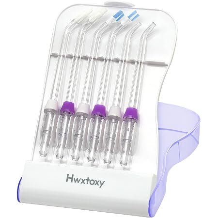 Amazon.com: Waterpik Water Flosser Tips Storage Case and 6 Count ...