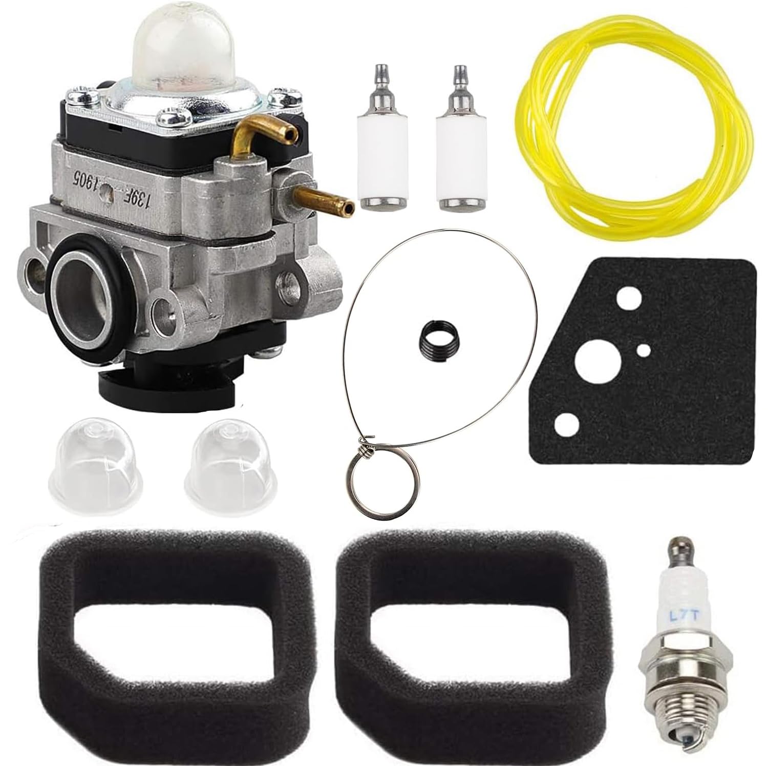 Amazon.com: Hettluo 753-06258A Carburetor for Ryobi RY252CS RY253SS ...